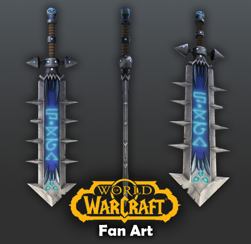 ArtStation - Death Knight Rune Blade