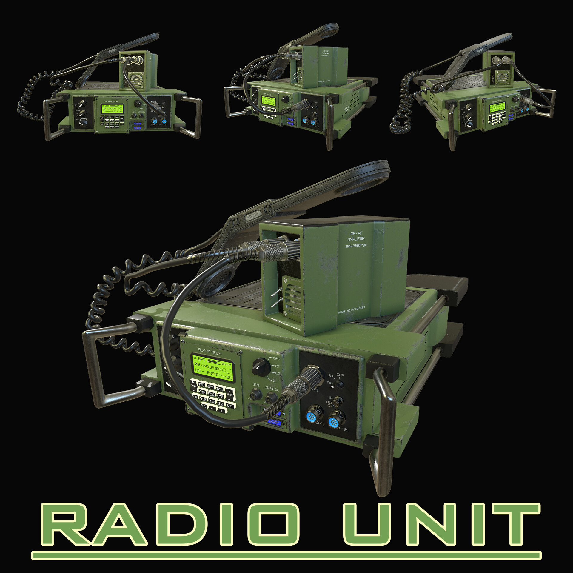 ArtStation - Radio Unit