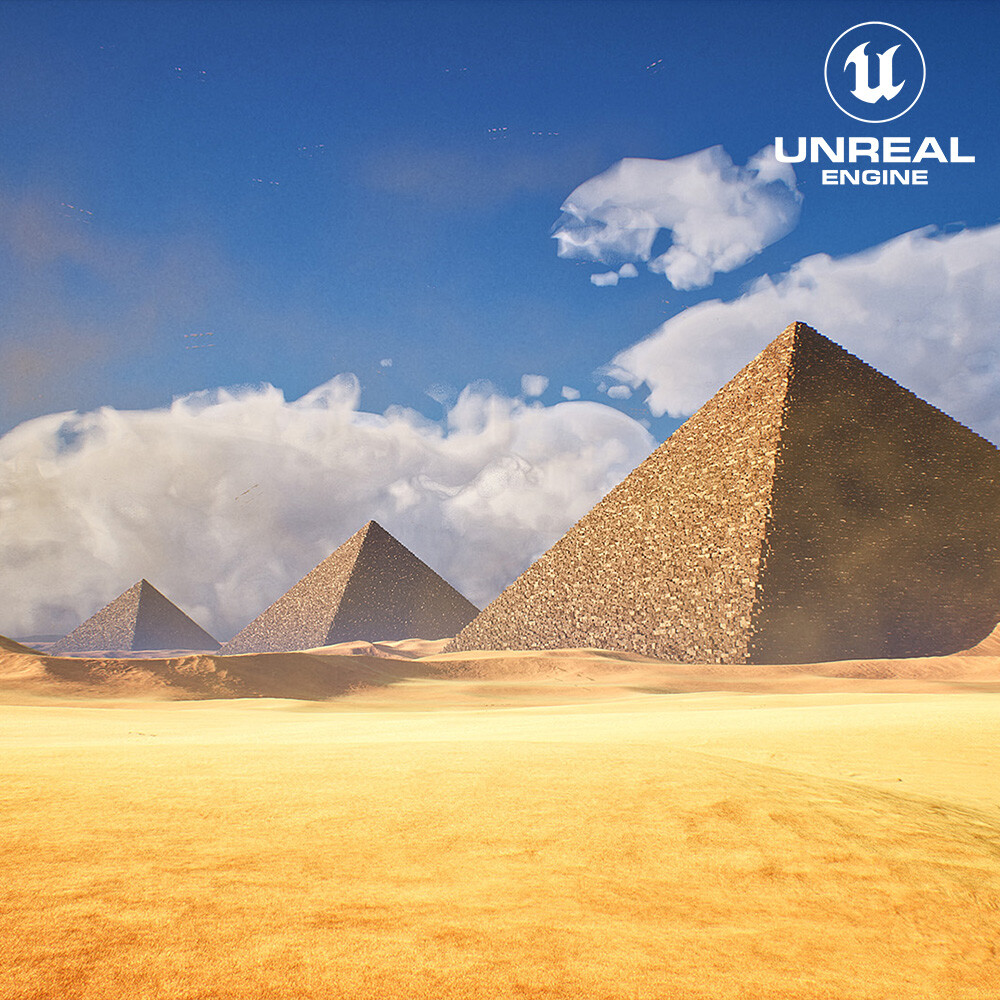 ArtStation - Godzilla vs Kong 2 Pyramid For Virtual Production - UE 5.1