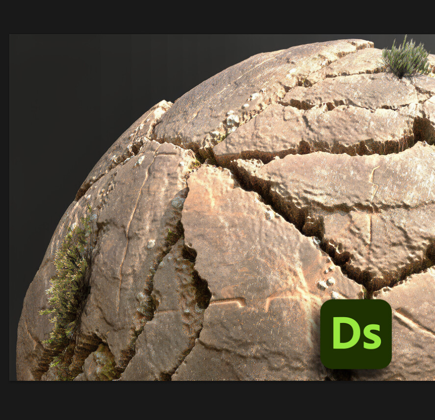 ArtStation - Large chipped Rocks