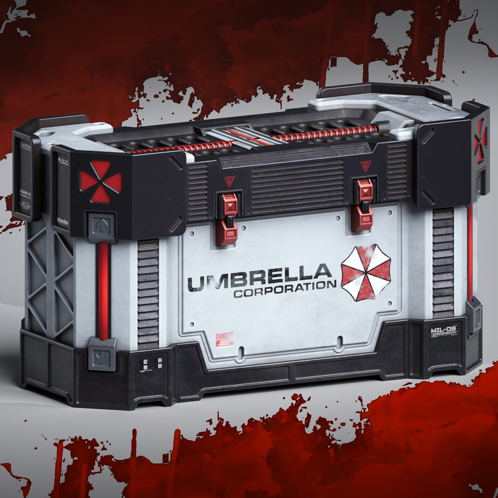 ArtStation - Umbrella Box - Resident Evil