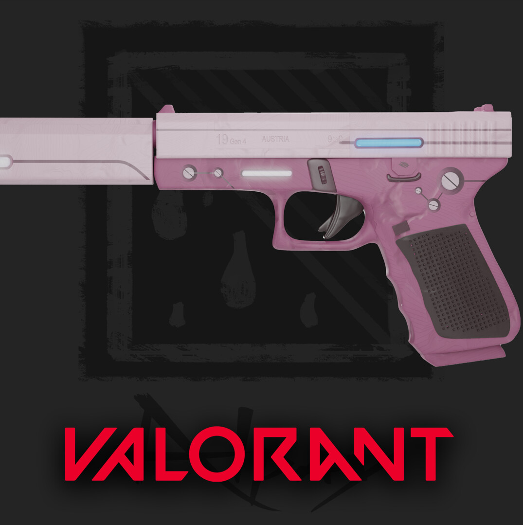 ArtStation - Valorant Ghost Fan Art