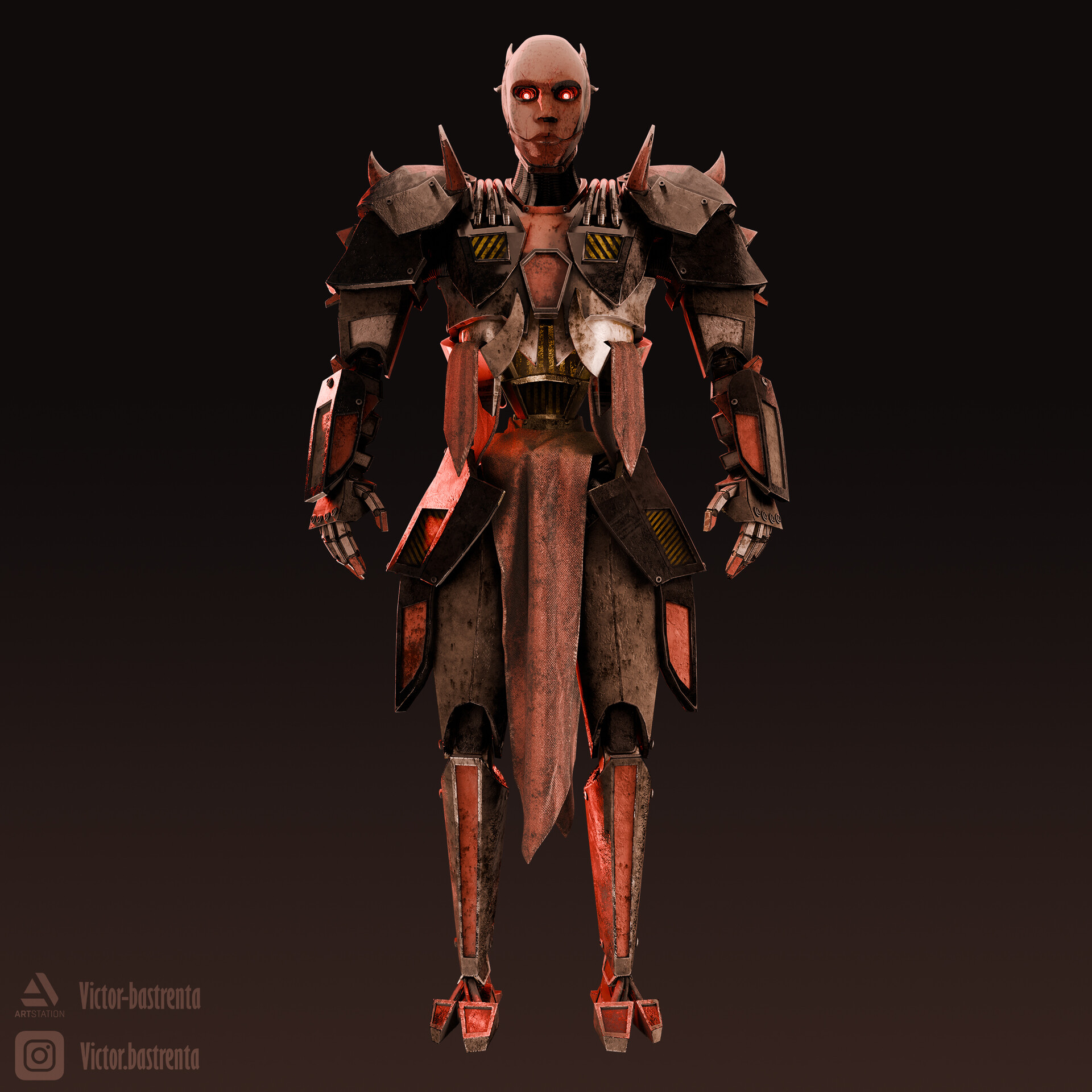 ArtStation - Demonic cyborg