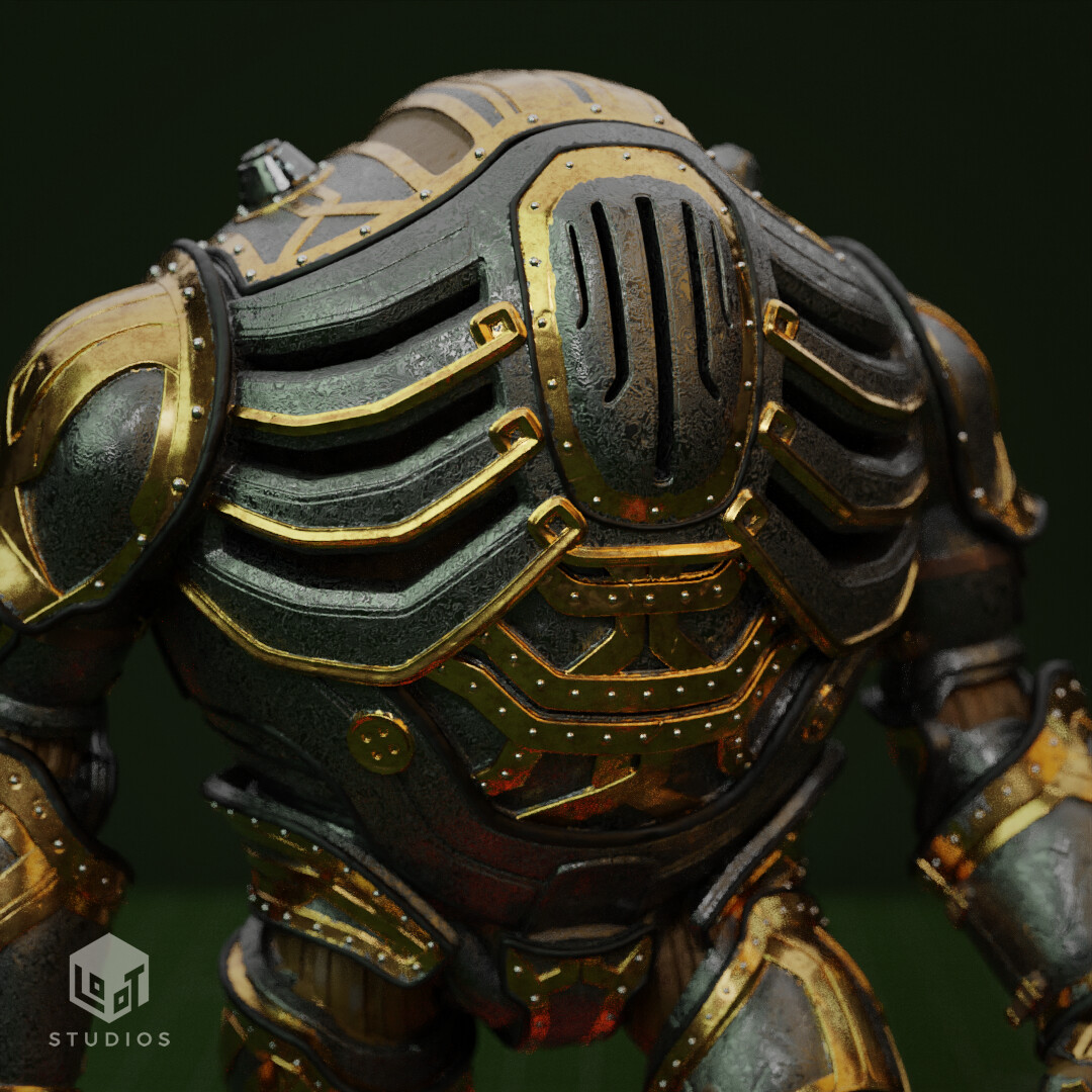ArtStation - Colossus Battlesuit from Life of Phoenix bundle - Loot Studios