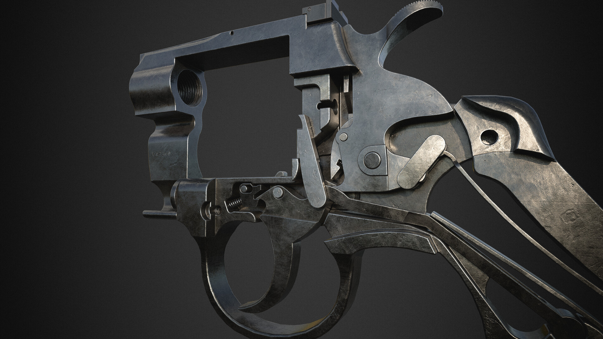 ArtStation - Colt Python .357 (CAD)