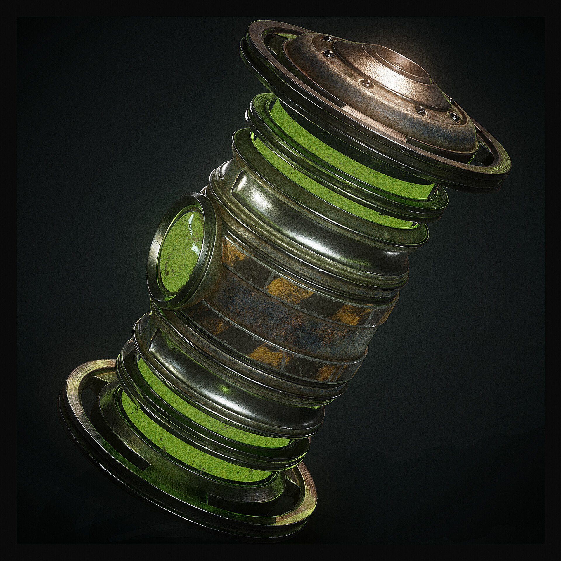 ArtStation - Fallout 3 Unreal Engine 5 - FEV Canister