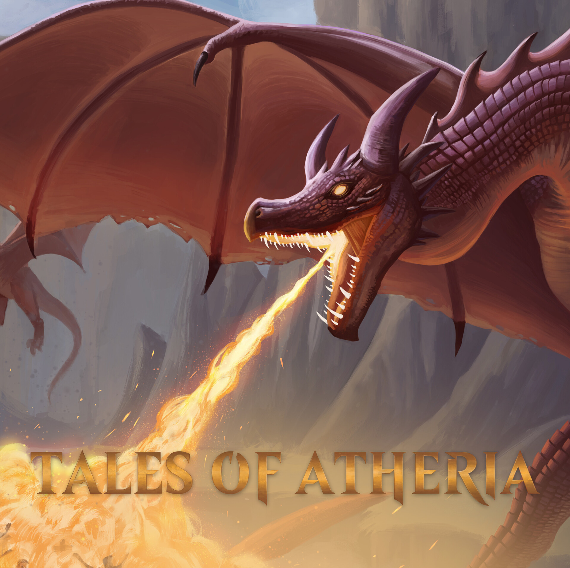 ArtStation - Wyvern Ambush- Tales of Atheria