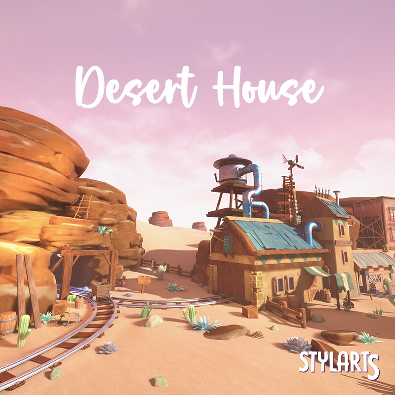 ArtStation - Desert House