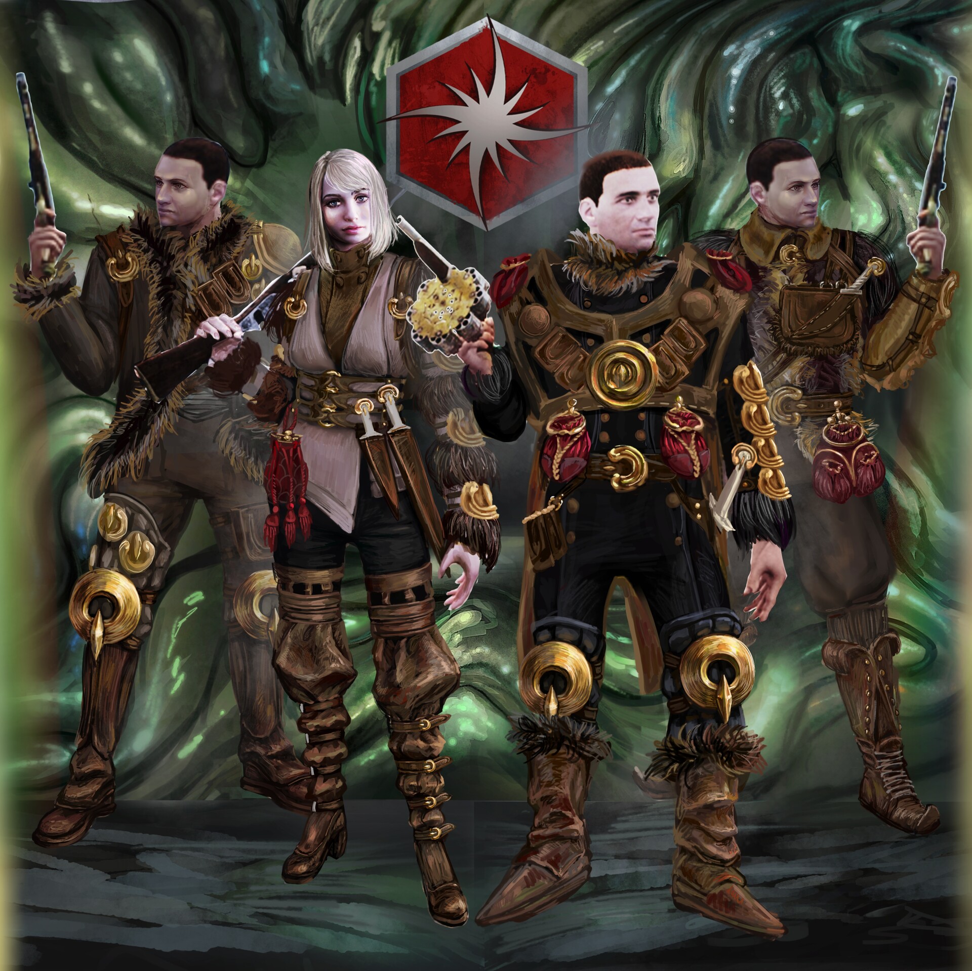 ArtStation - Concept Art for Wind Rose project