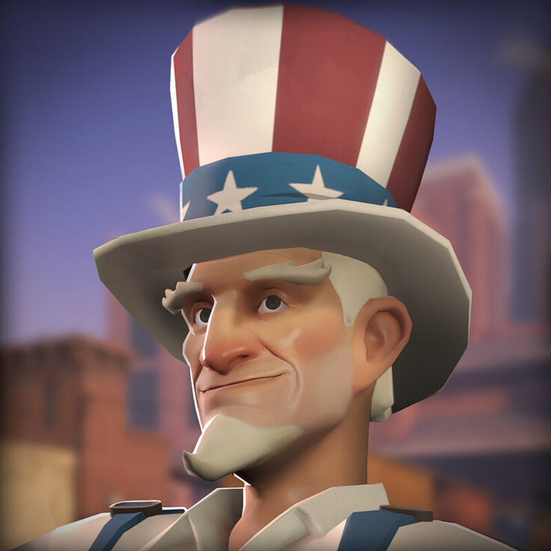 ArtStation - Uncle Sam - Team Fortress 2