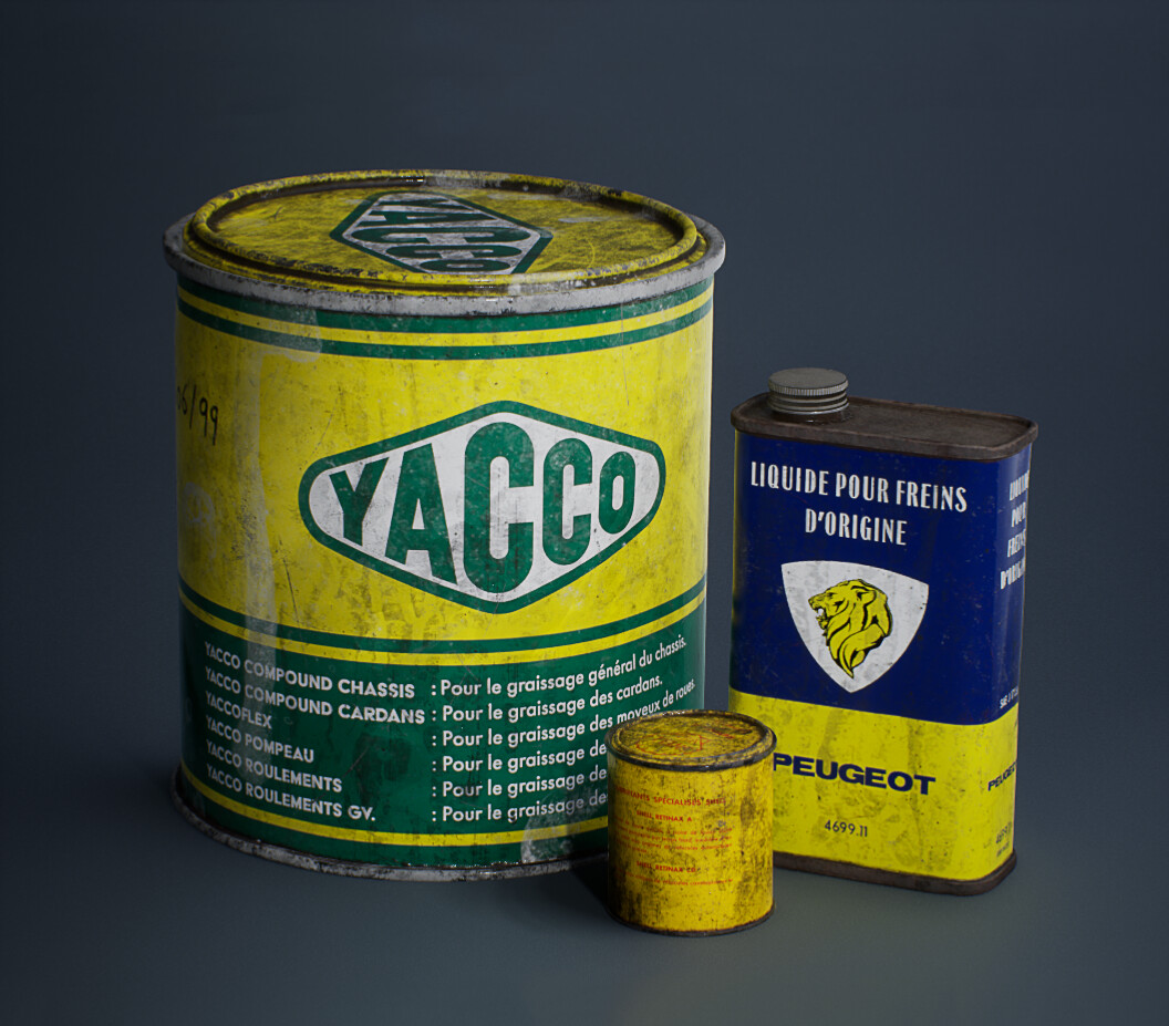 ArtStation - Old Cans