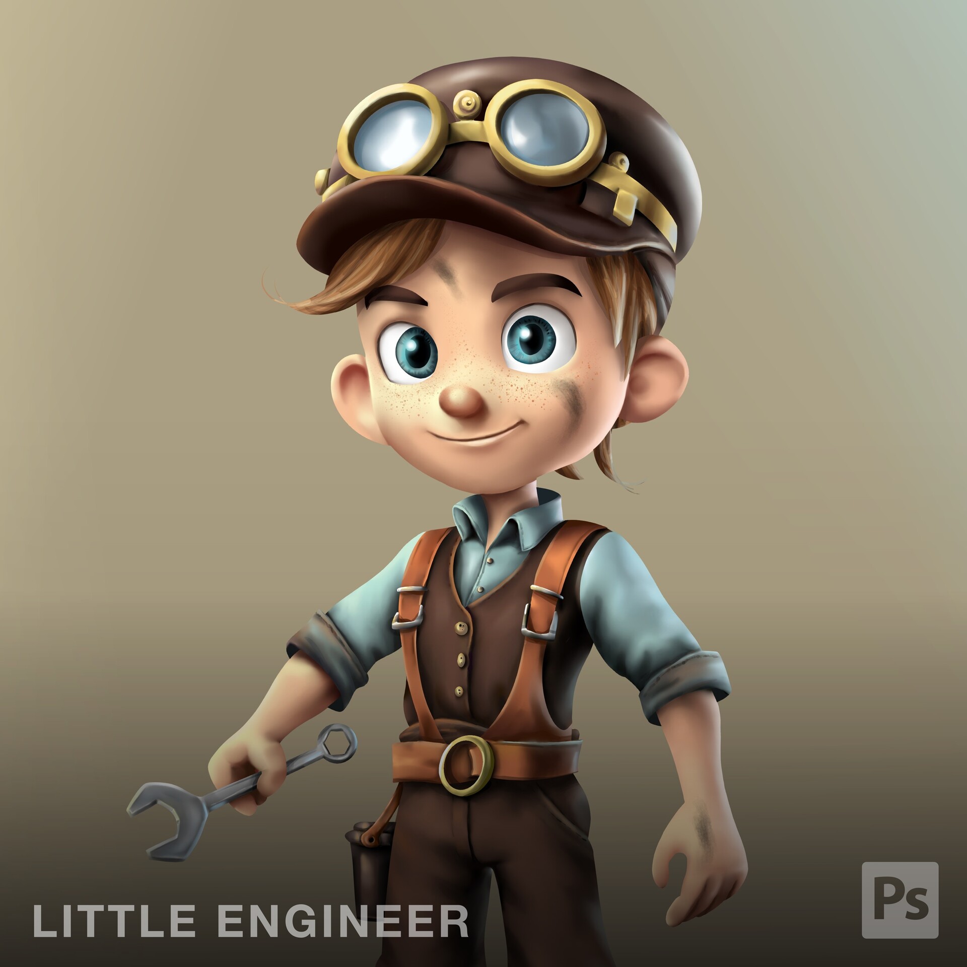 ArtStation - Little Engineer