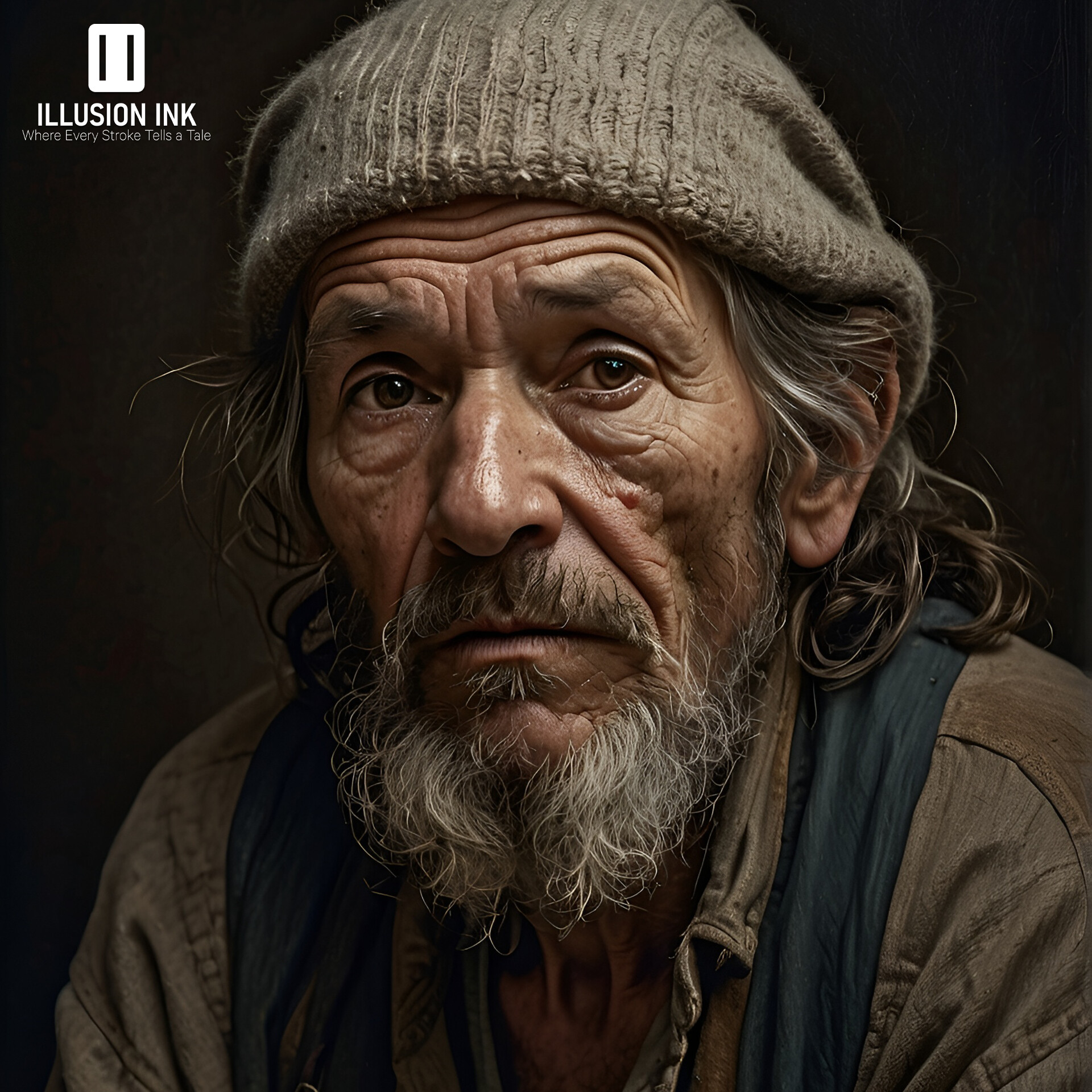 ArtStation - 300 Homeless Male Portrait | 8K