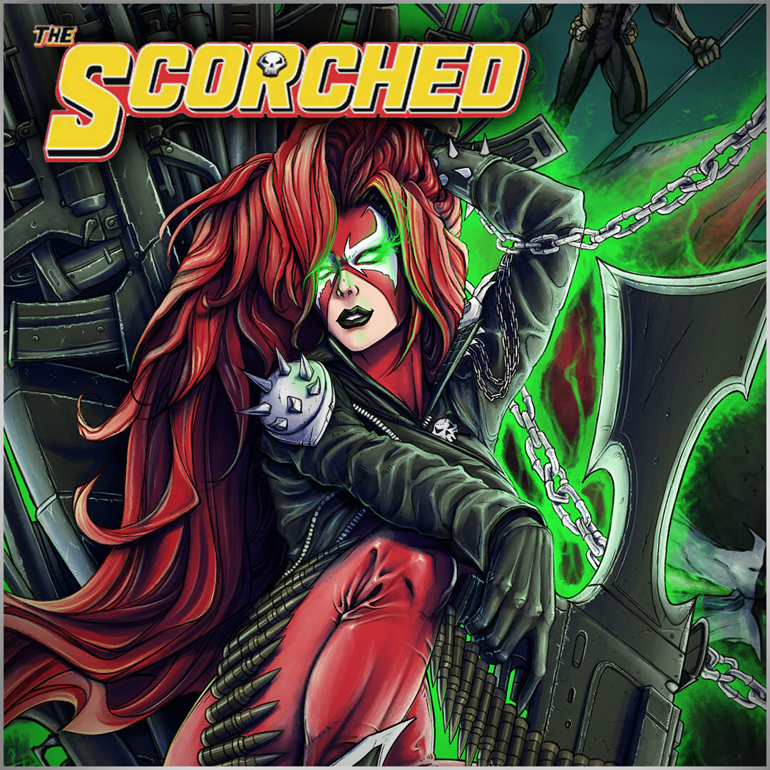 ArtStation - Spawn Cover Challenge - Scorched