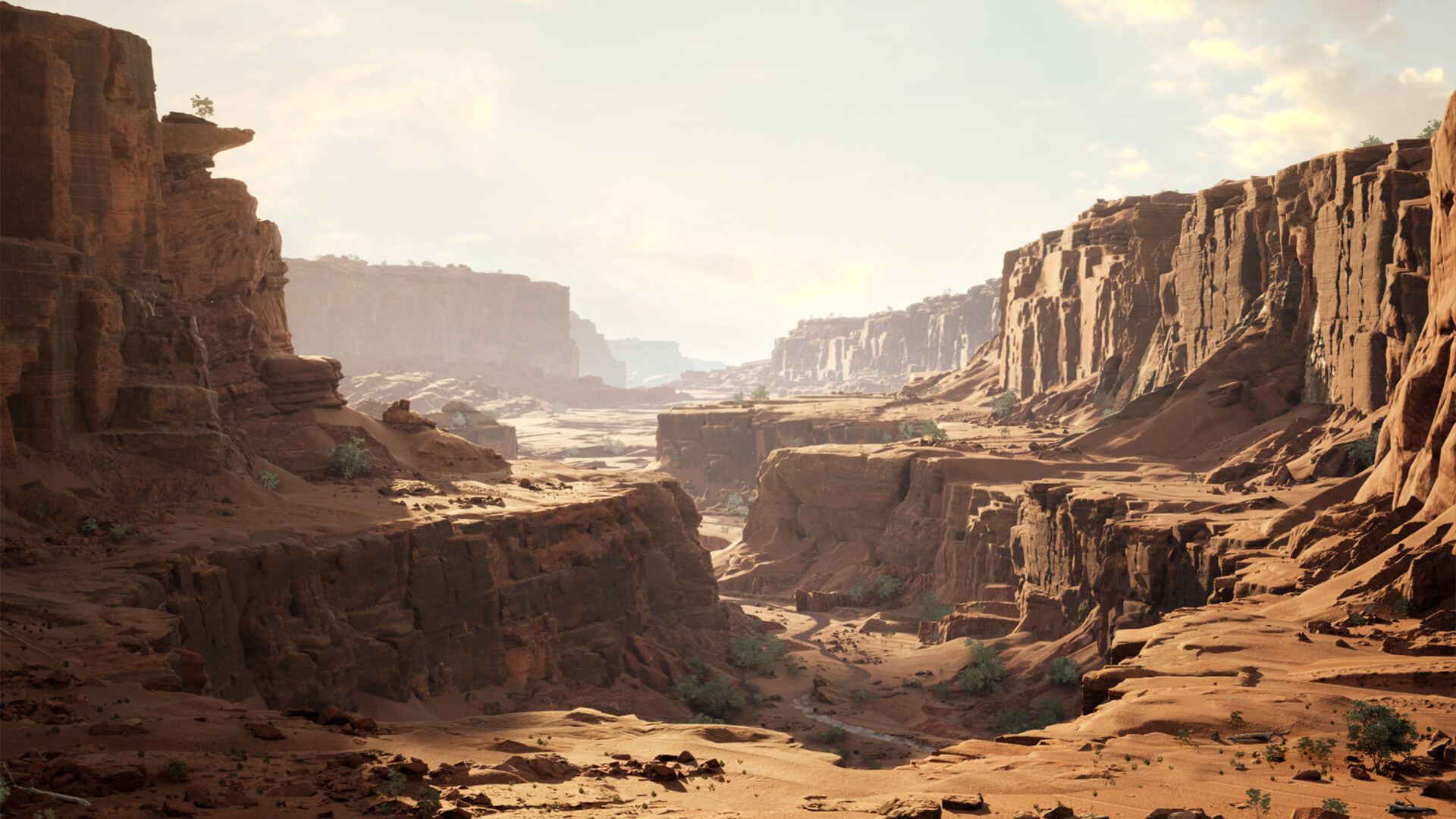 ArtStation - Canyon Level Art - UE5