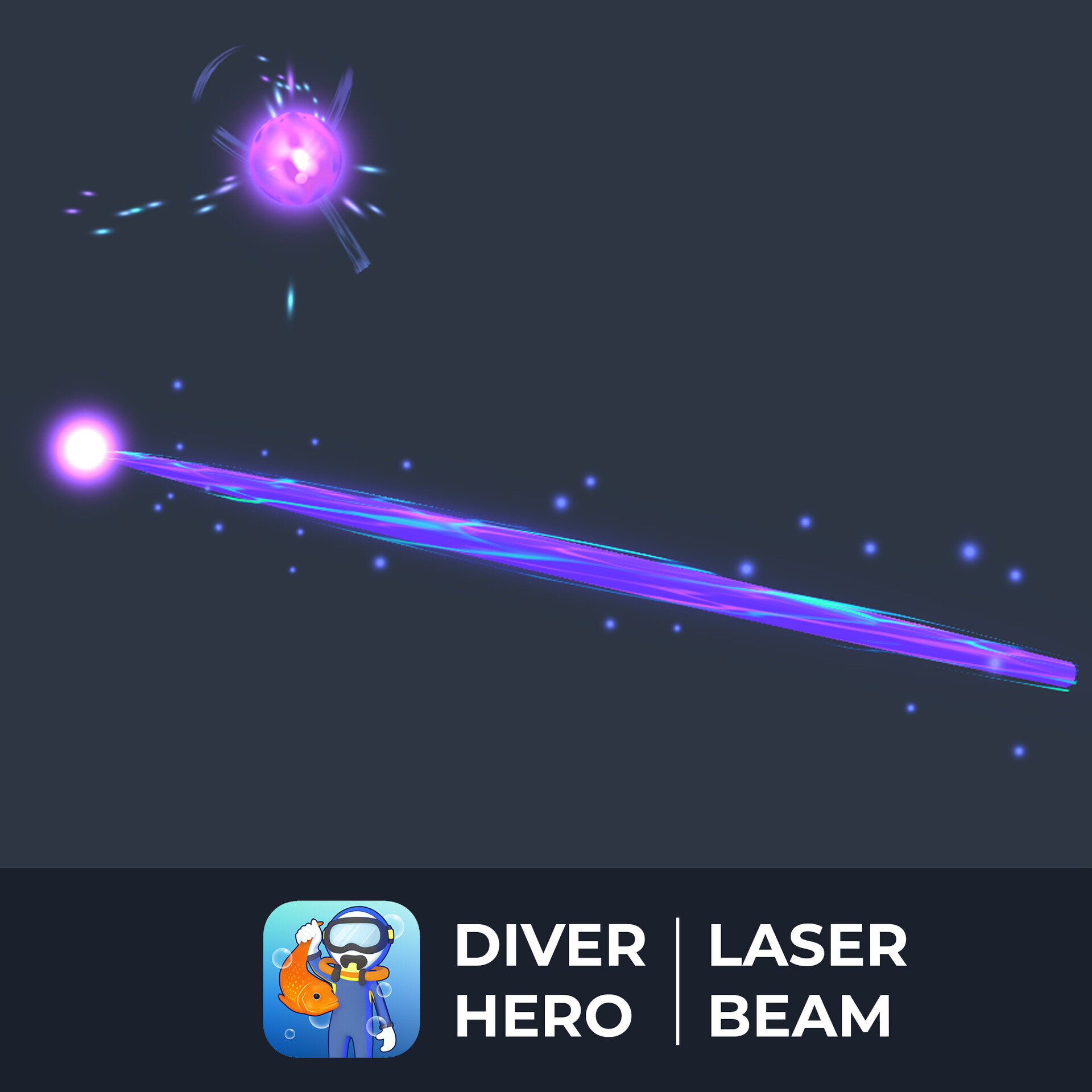 ArtStation - Laser Beam VFX | Diver Hero Mobile Game