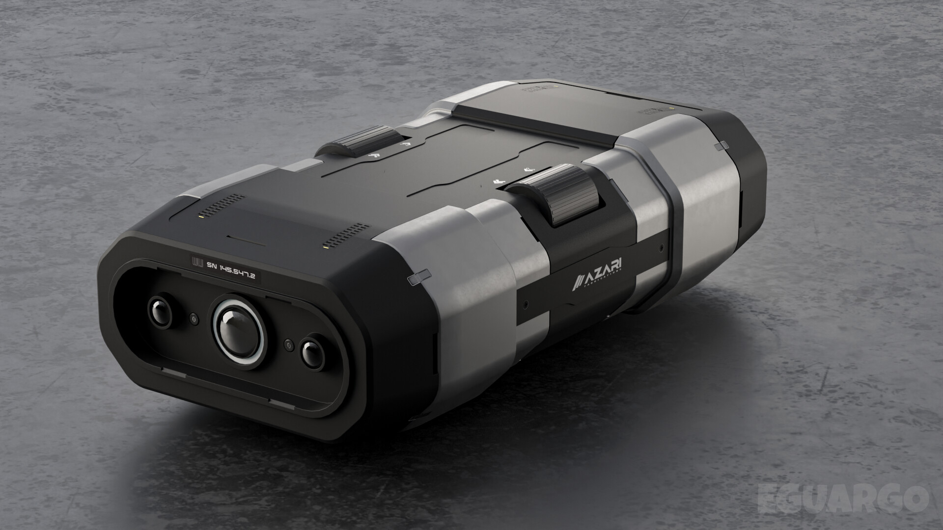 ArtStation - Sci fi binocular concept