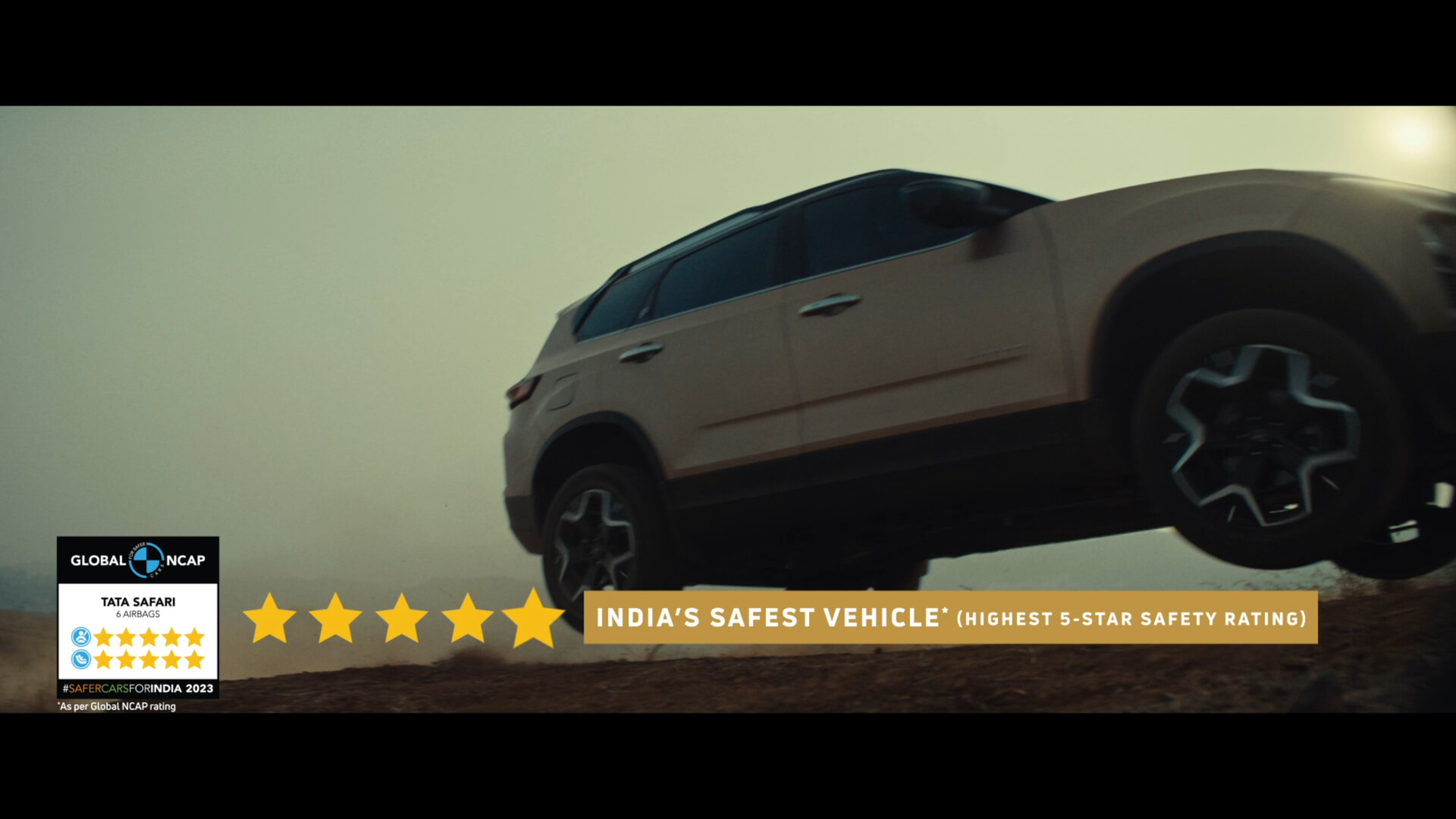 ArtStation - TATA SAFARI global ncap 5 star animation