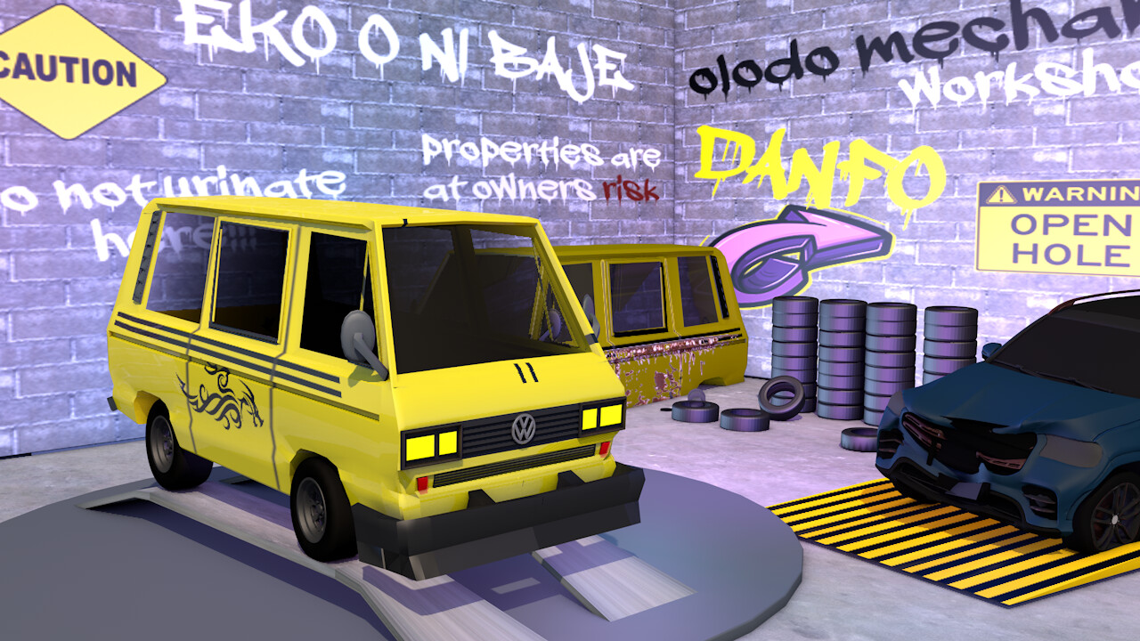 ArtStation - Danfo Racer Game