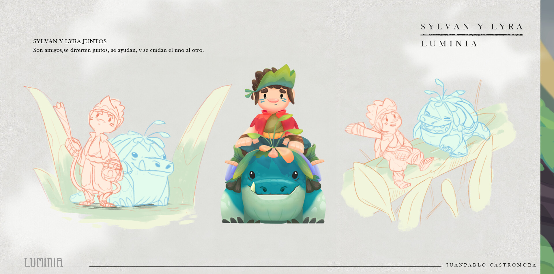 ArtStation - Luminia- Concept Art for Top- Down Videogame - Characters