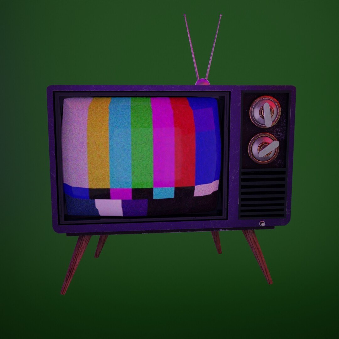 ArtStation - Retro TV