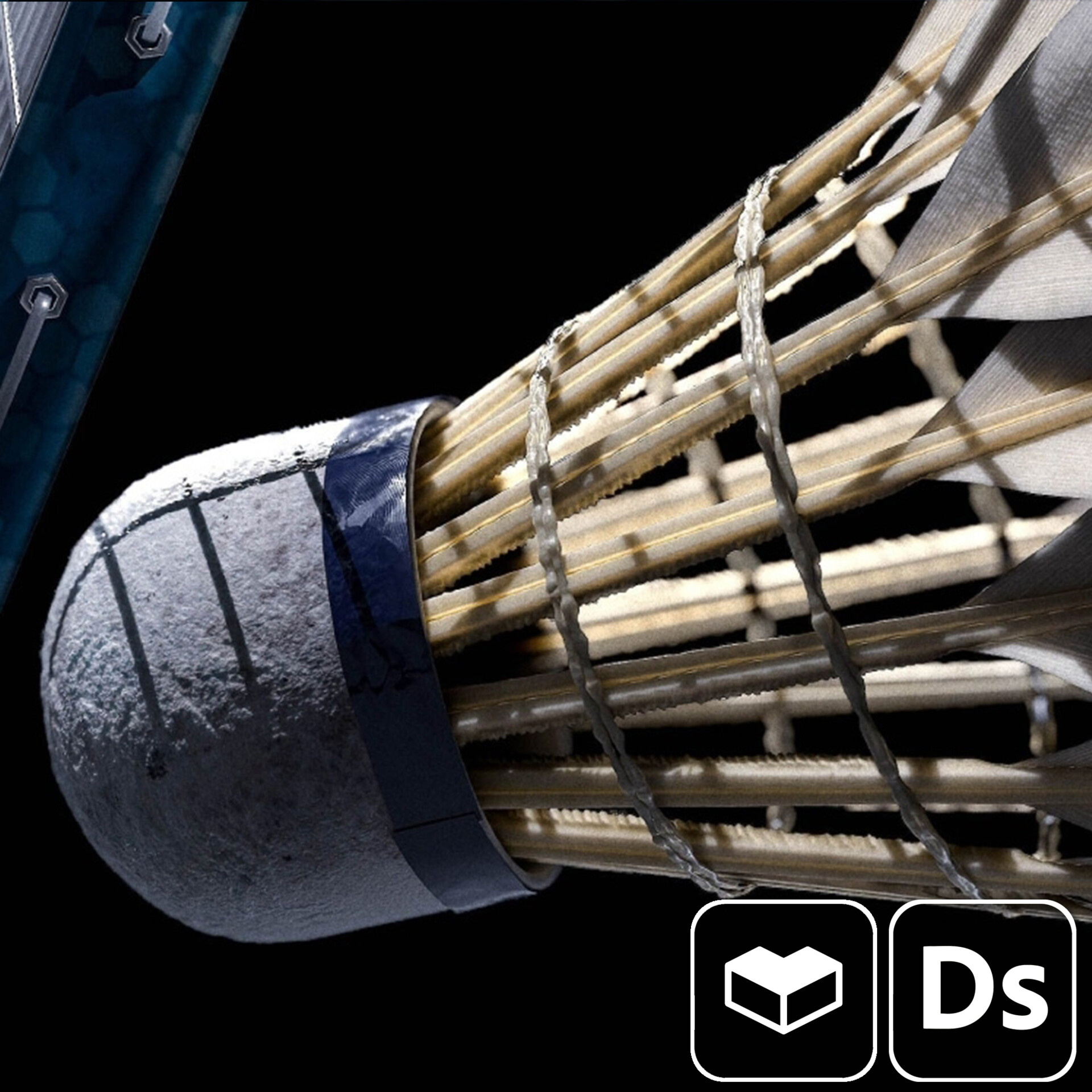 ArtStation - Badminton Shuttlecock