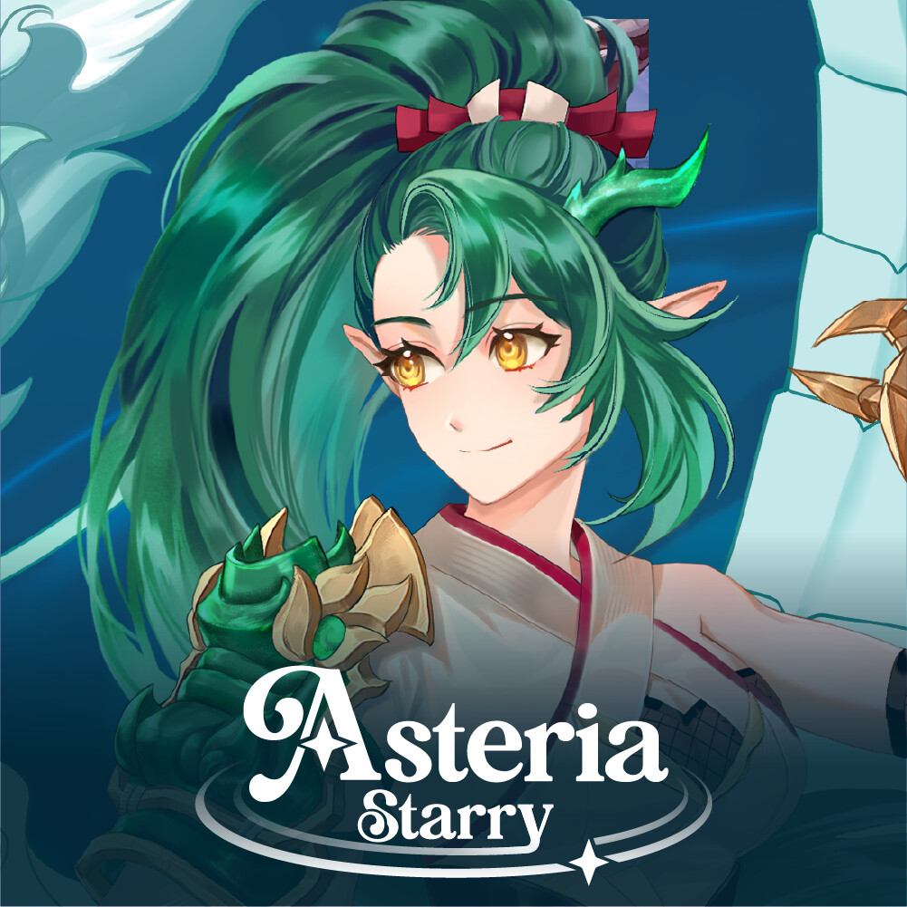 ArtStation - Hanado Character - Asteria Starry Game Project