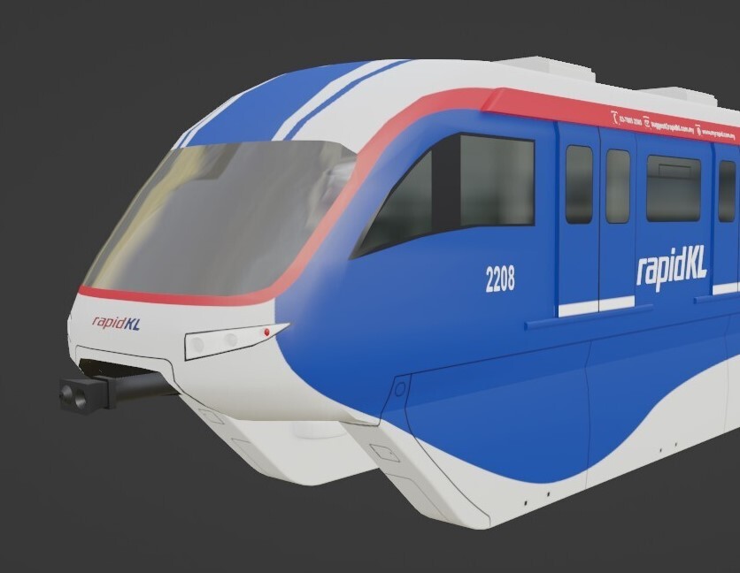 ArtStation - Rapid KL Monorail