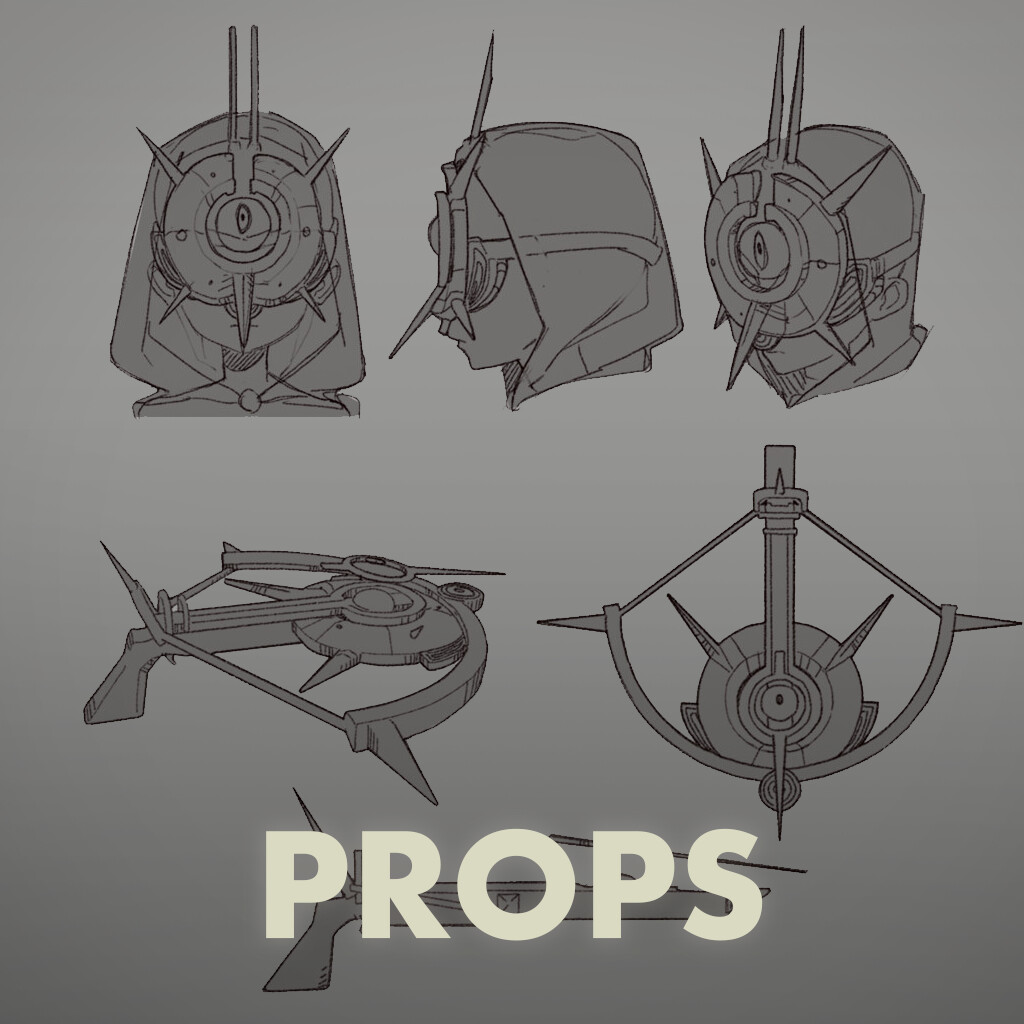 ArtStation - Props concept