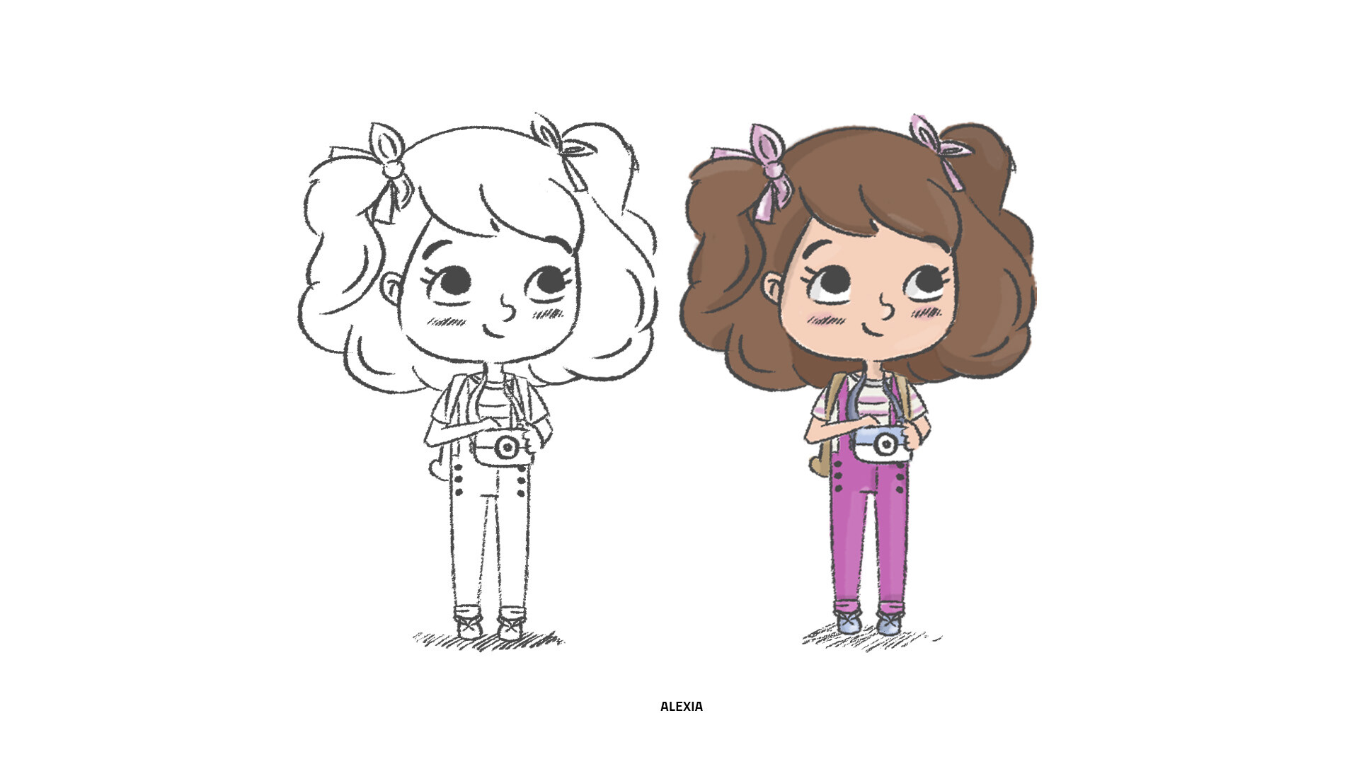 ArtStation - Alexia Character Design