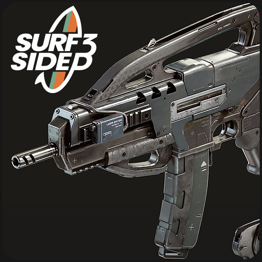 ArtStation - Assault Rifle - 3d Concept