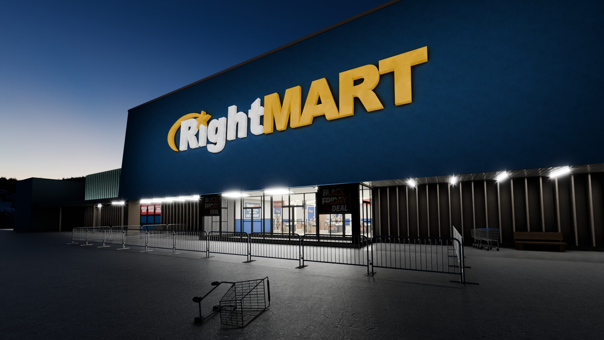 ArtStation - RightMart for Thanksgiving Metaverse