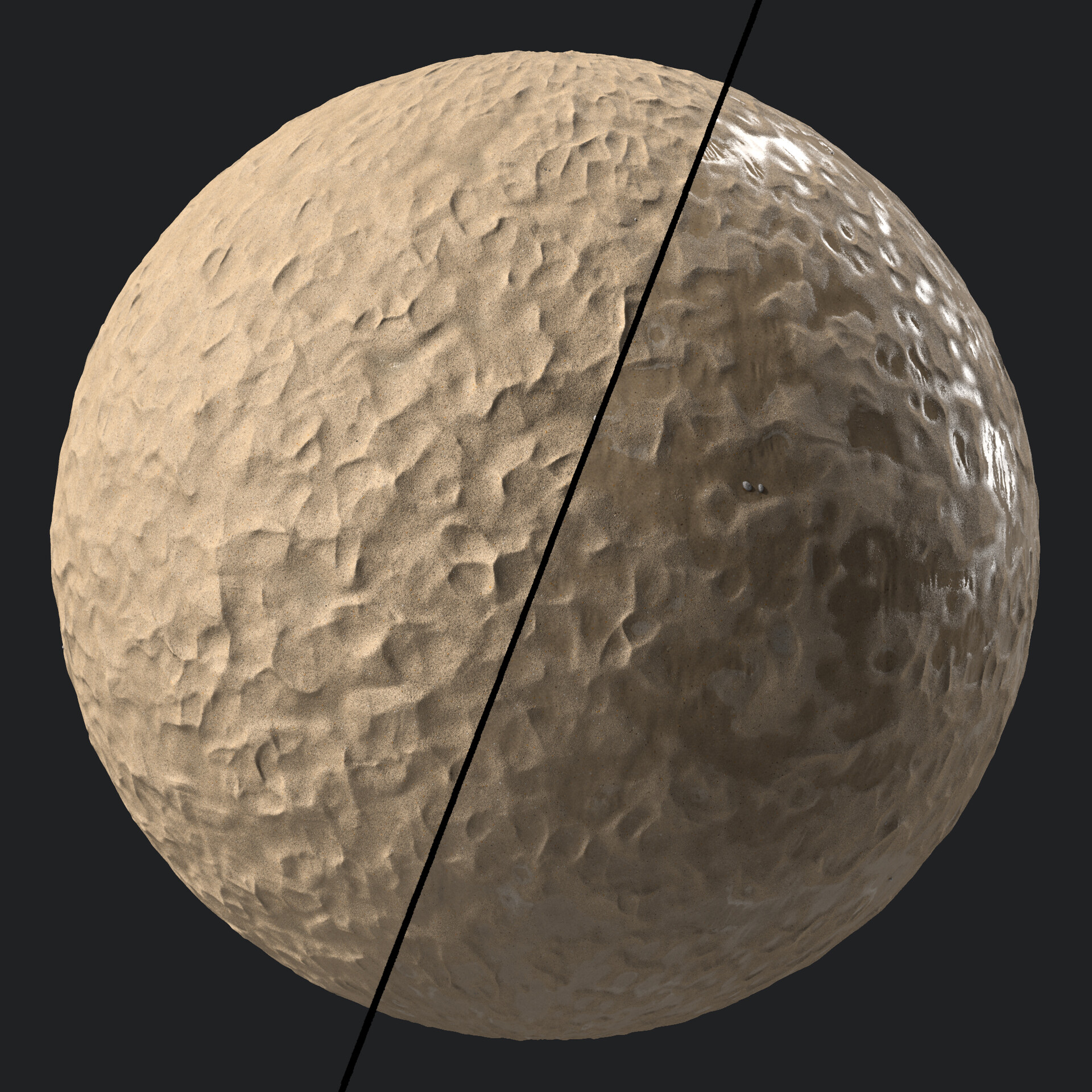 ArtStation - Sand Materials 01- By Gravel | Sbsar Pbr 4k Seamless