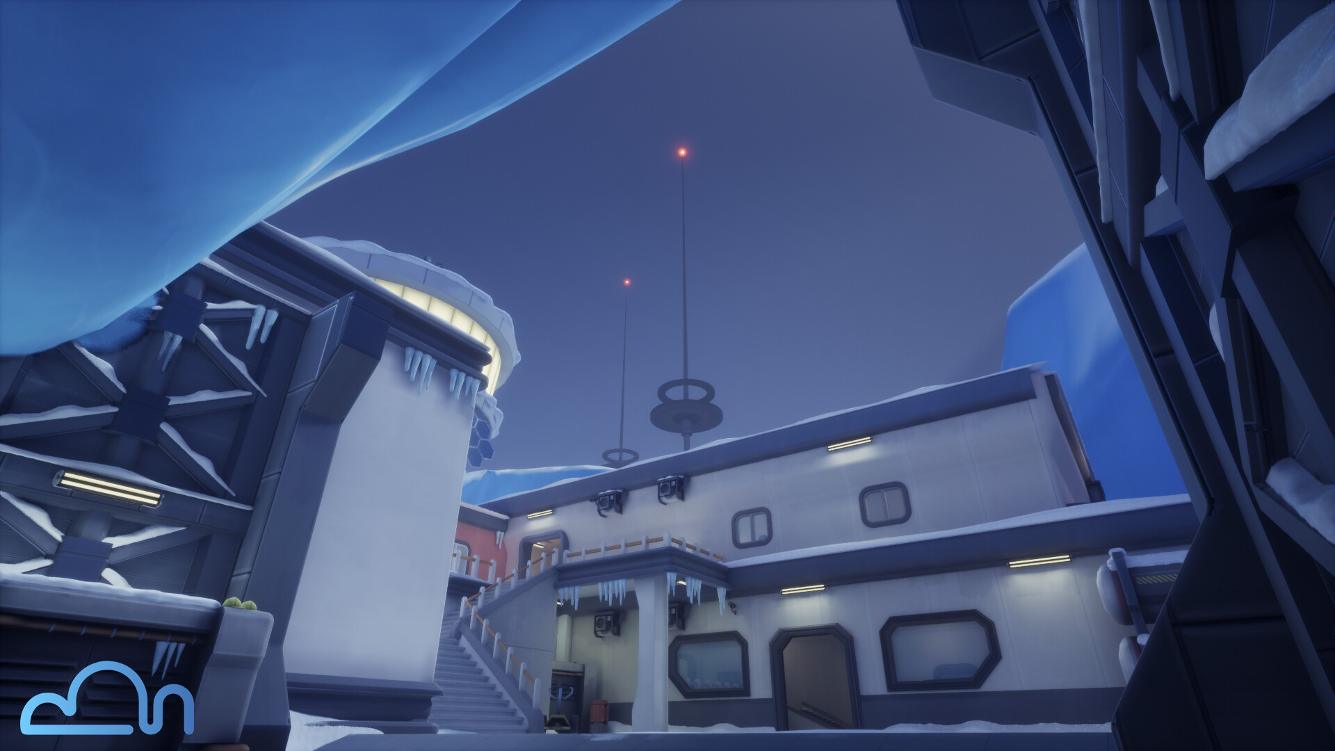 ArtStation - Stylized Arctic Base