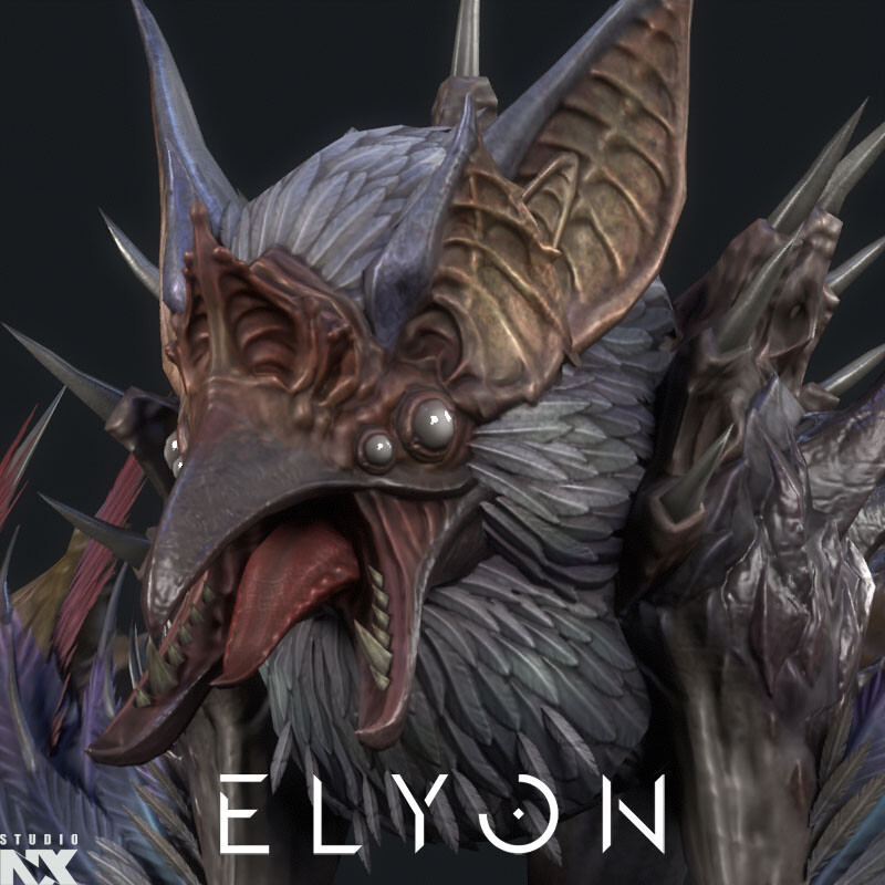 ArtStation - Elyon Black Griffon