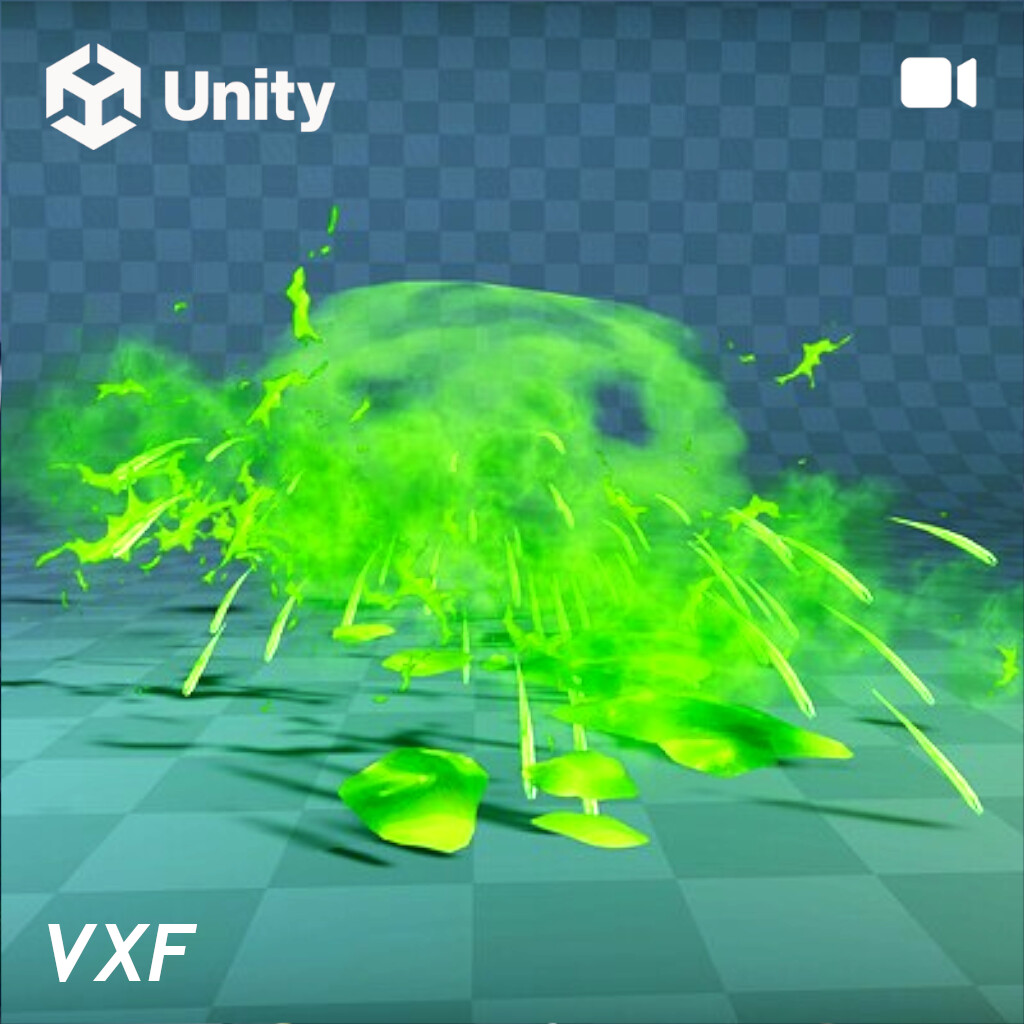 ArtStation - Slime Gun Unity VFX