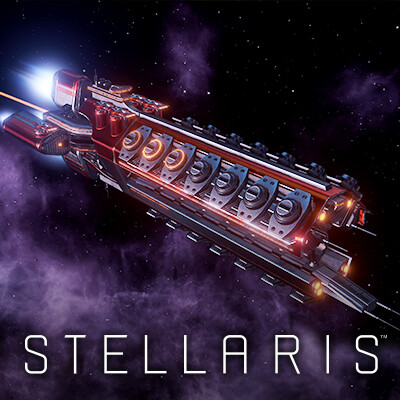 ArtStation - Stellaris - Machine Age - Ships