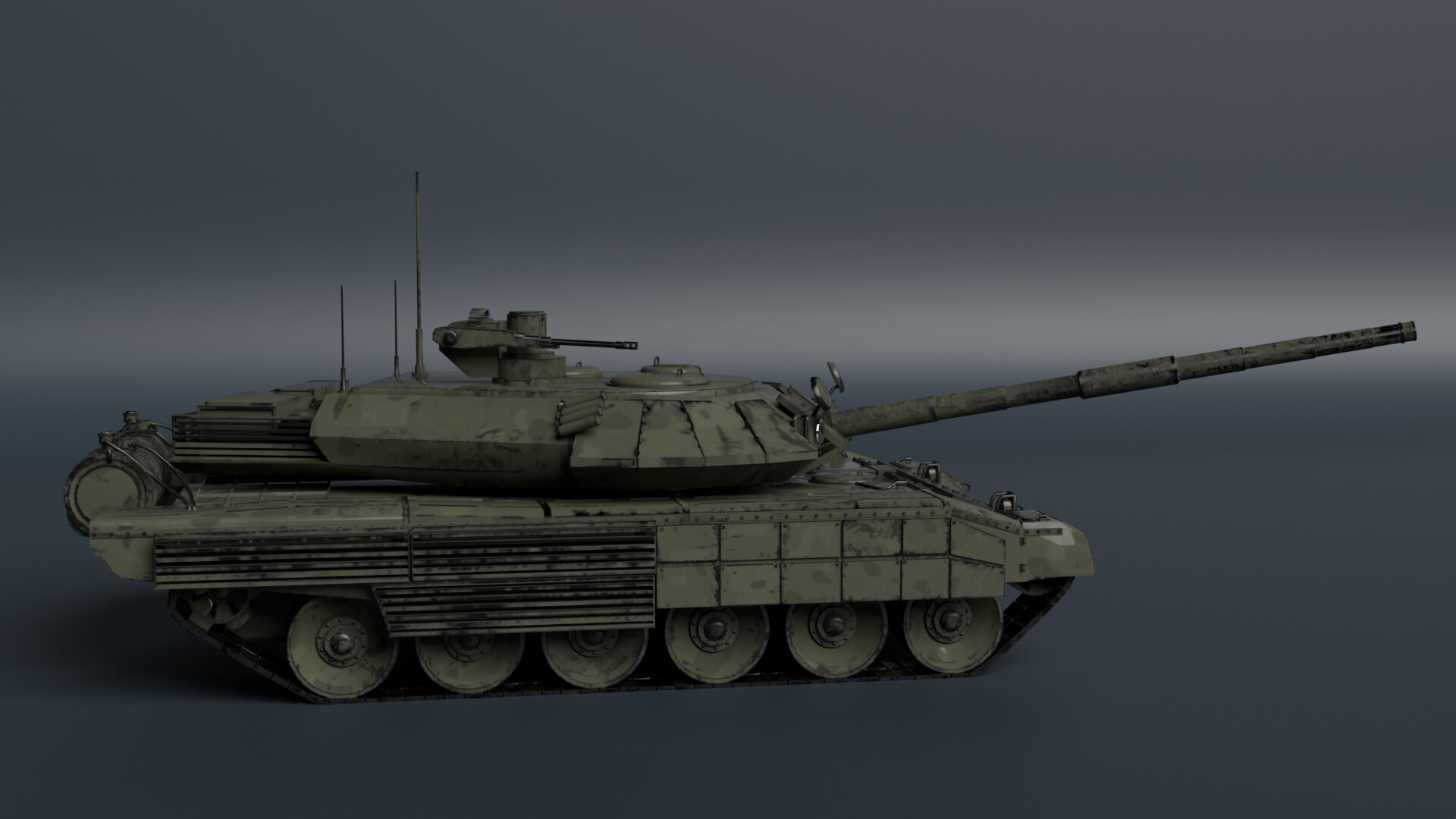 ArtStation - Main Battle Tank | Modern tank | T-90 | Tank in sand ...
