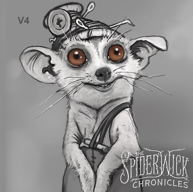 ArtStation - Spiderwick Chronicles - Thimbletack sketches