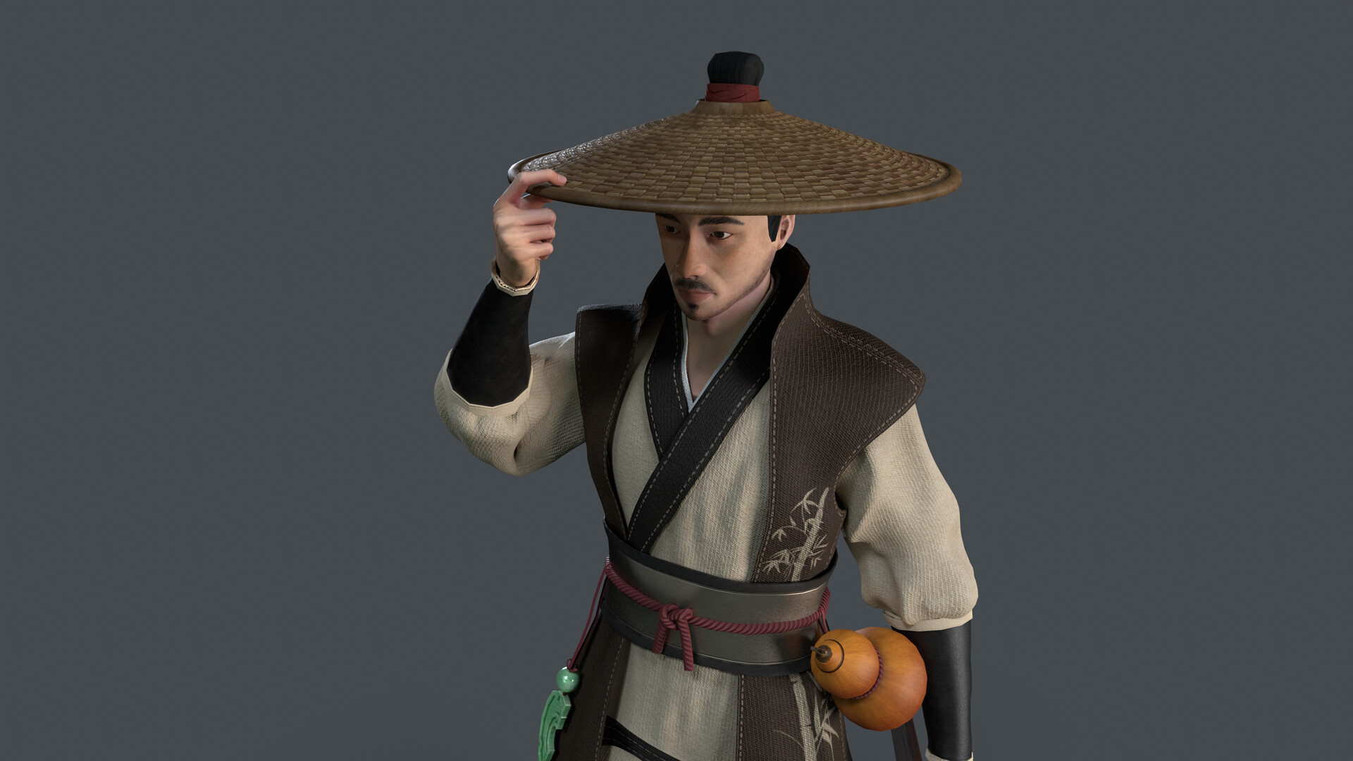 ArtStation - Chinese Wanderer 侠客 | Original Character