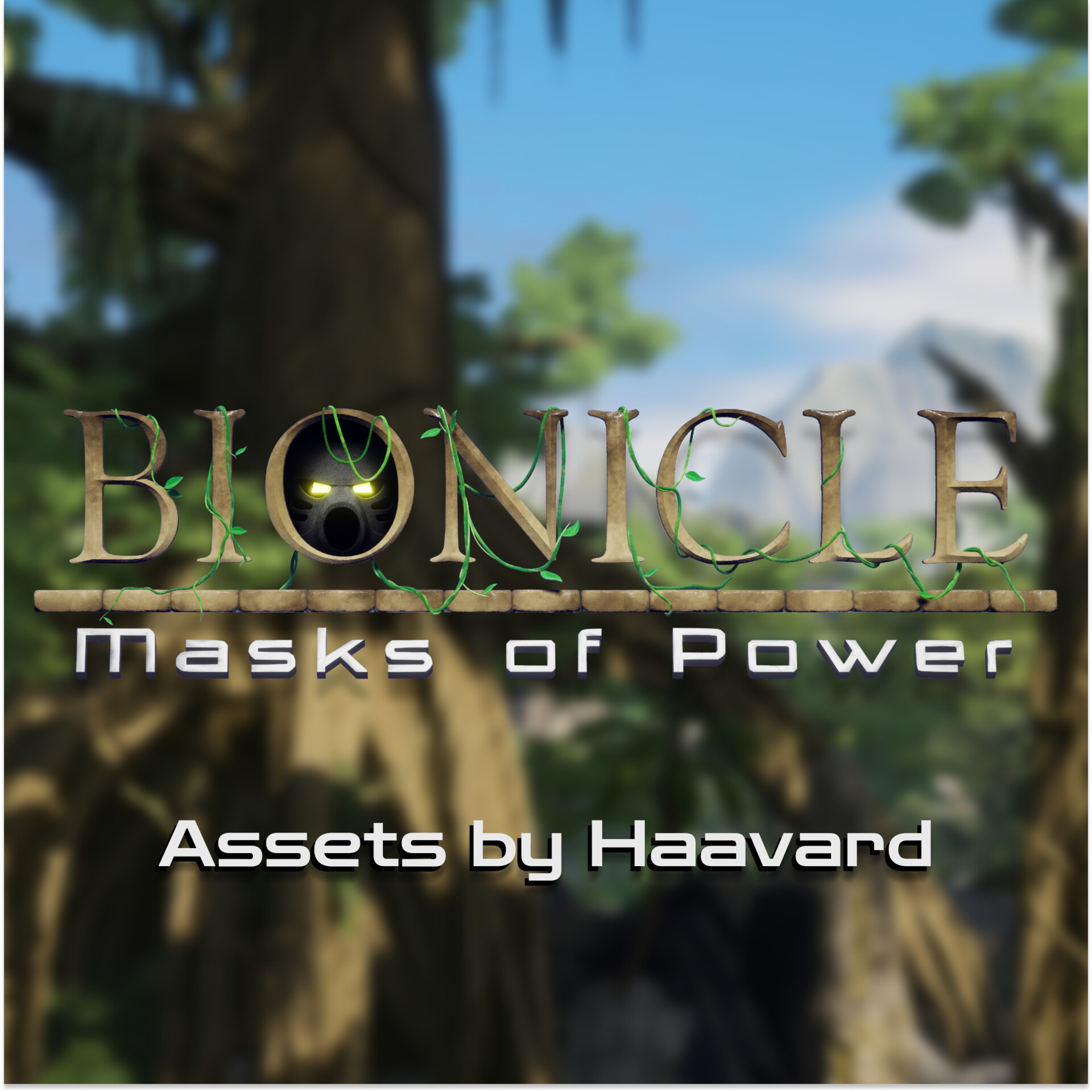 ArtStation - Bionicle: Mask of Power assets by Haavard