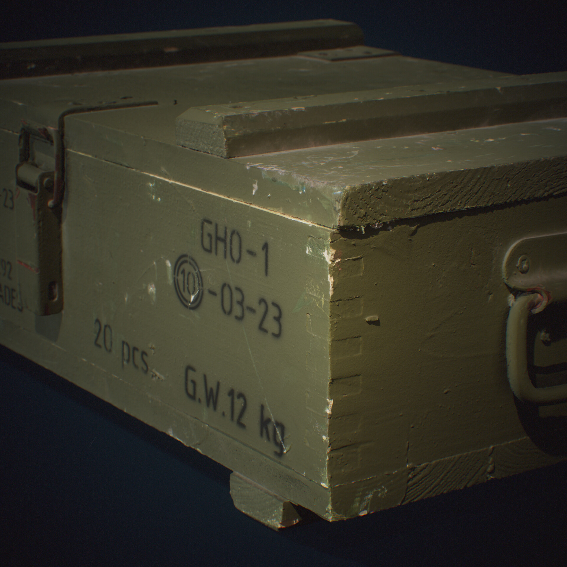 ArtStation - Photogrammetry scan "Military box"