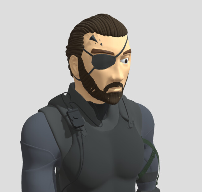 ArtStation - Venom Snake Model