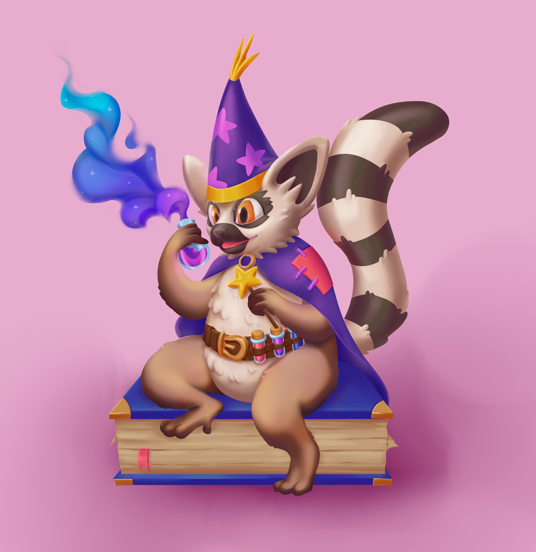 ArtStation - Lemur Wizard