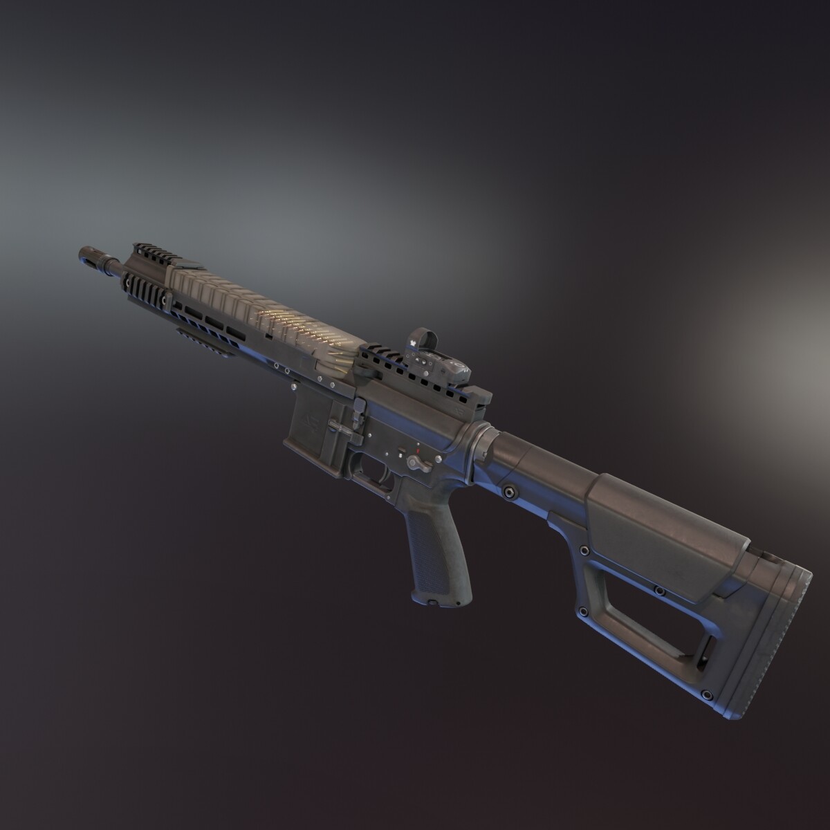 ArtStation - AR57 Rifle