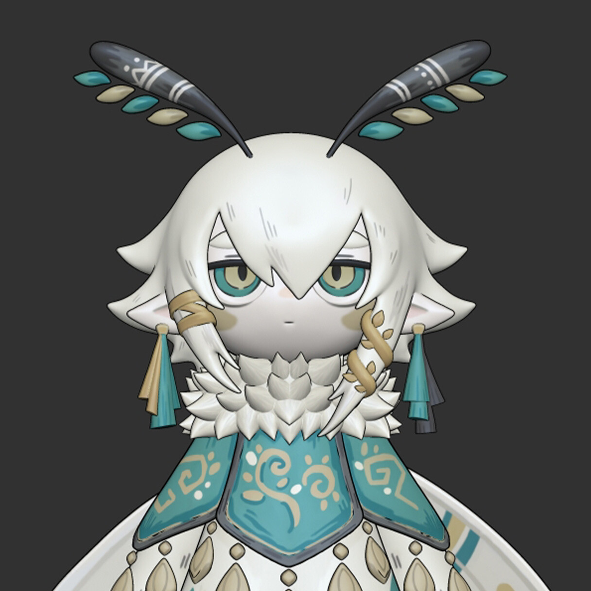 ArtStation - Moth Girl