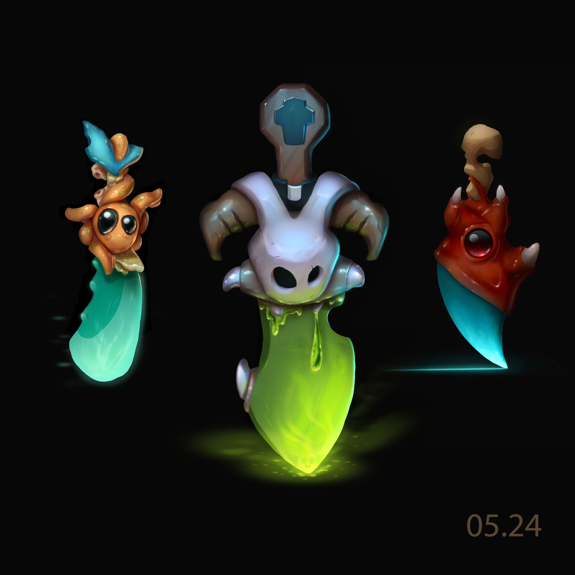 ArtStation - cute swords