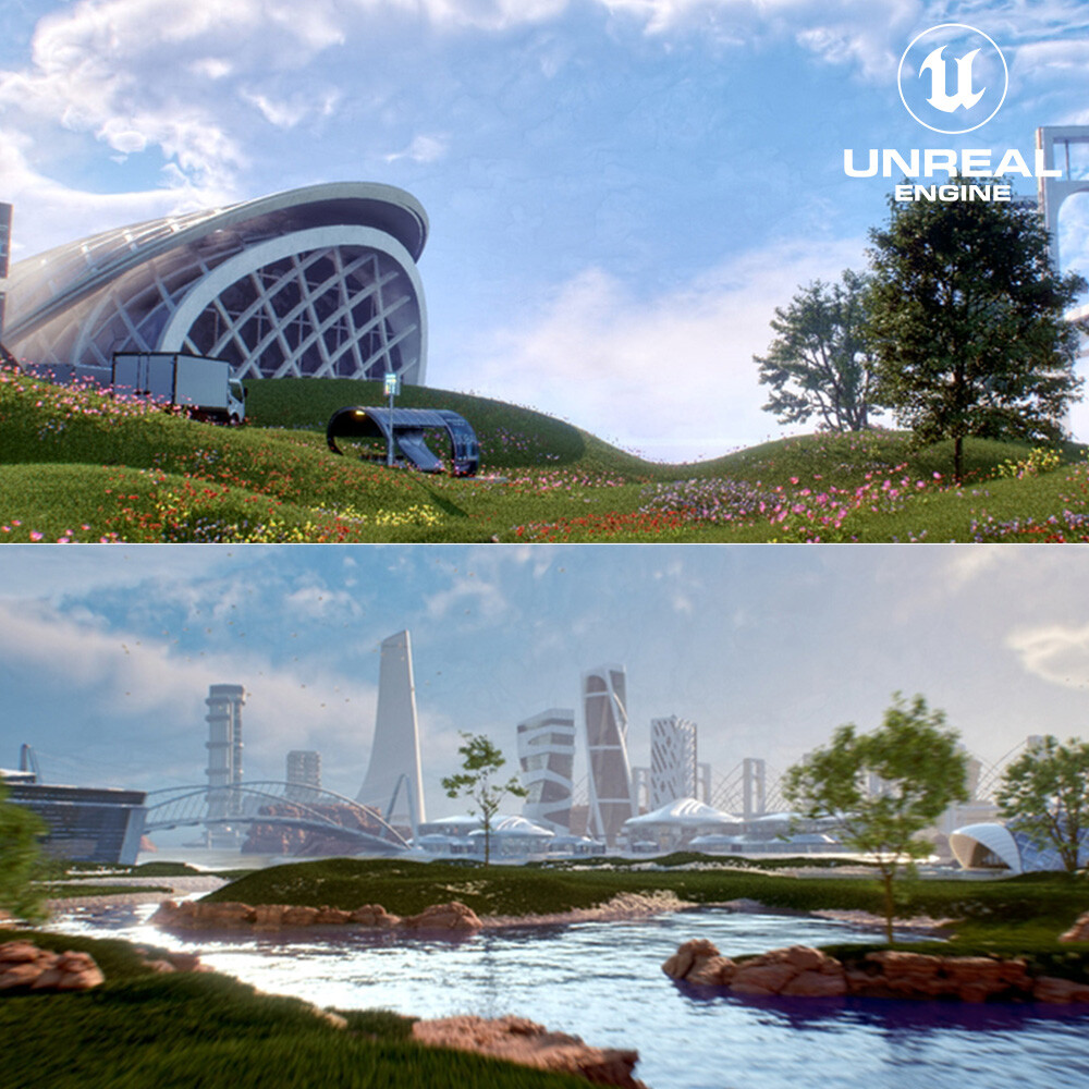 ArtStation - Natural Technology for Mapping 2023 - Unreal Engine 5.0