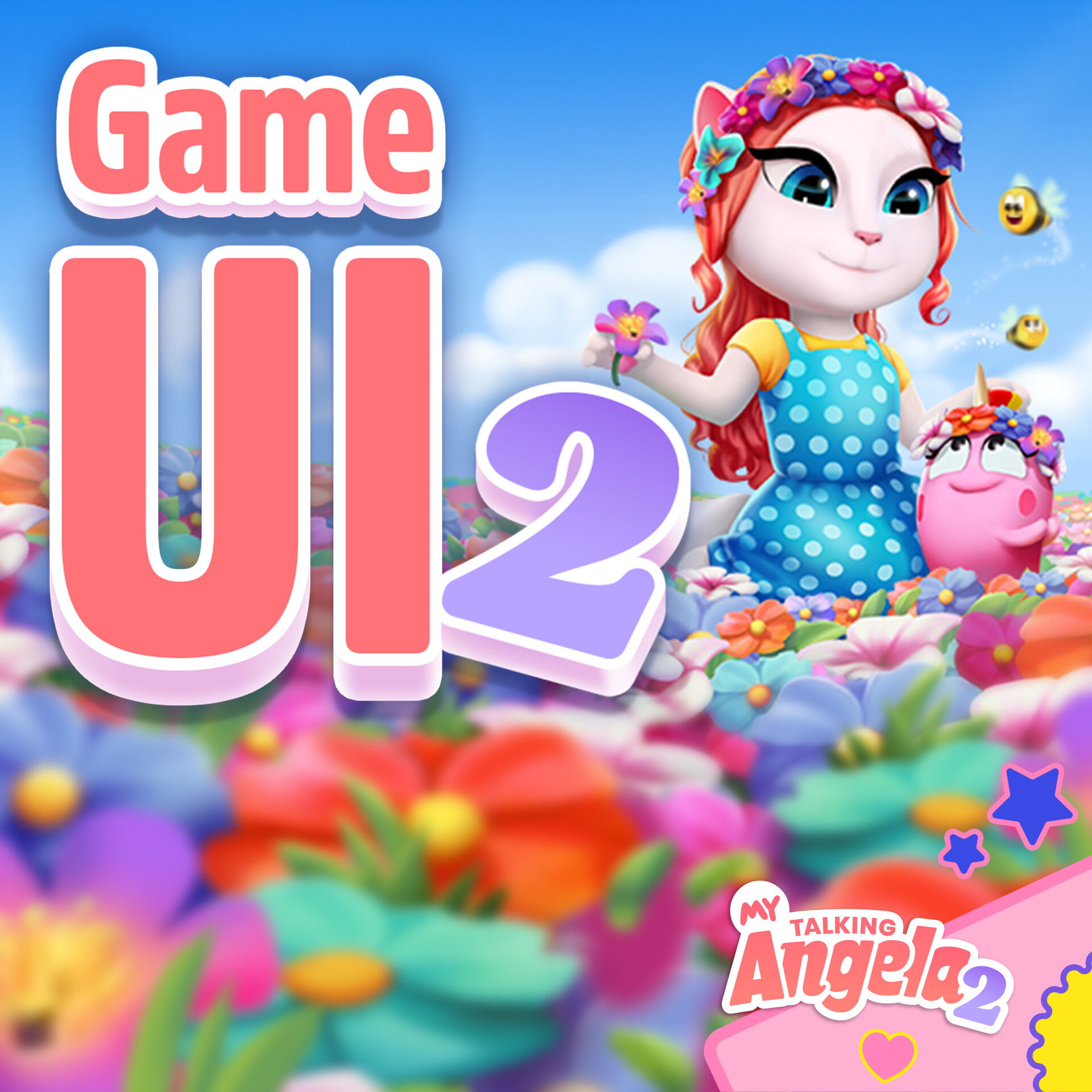 ArtStation - My Talking Angela 2 - Game UI