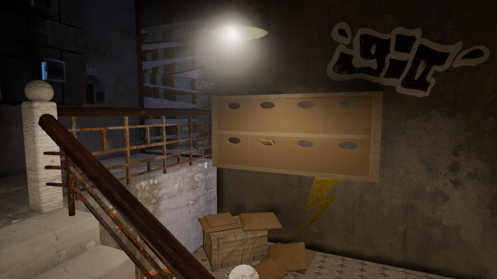 ArtStation - Desolate Hallway